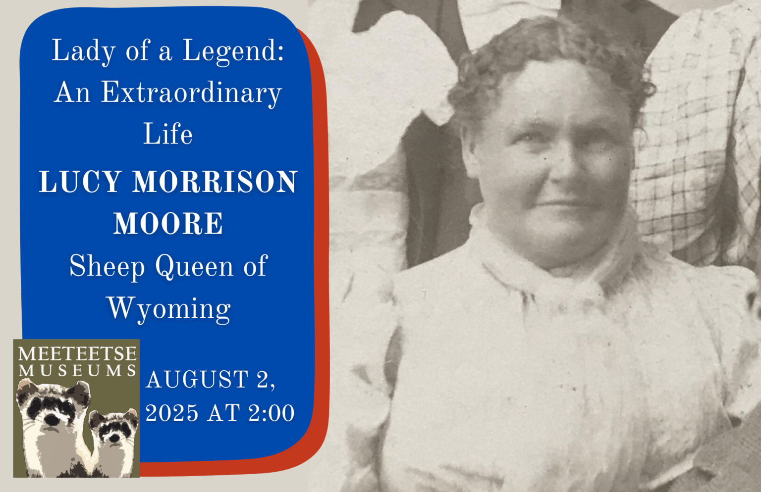 Lady of a Legend: An Extraordinary Life. A Talk on Lucy Morrison Moore ...